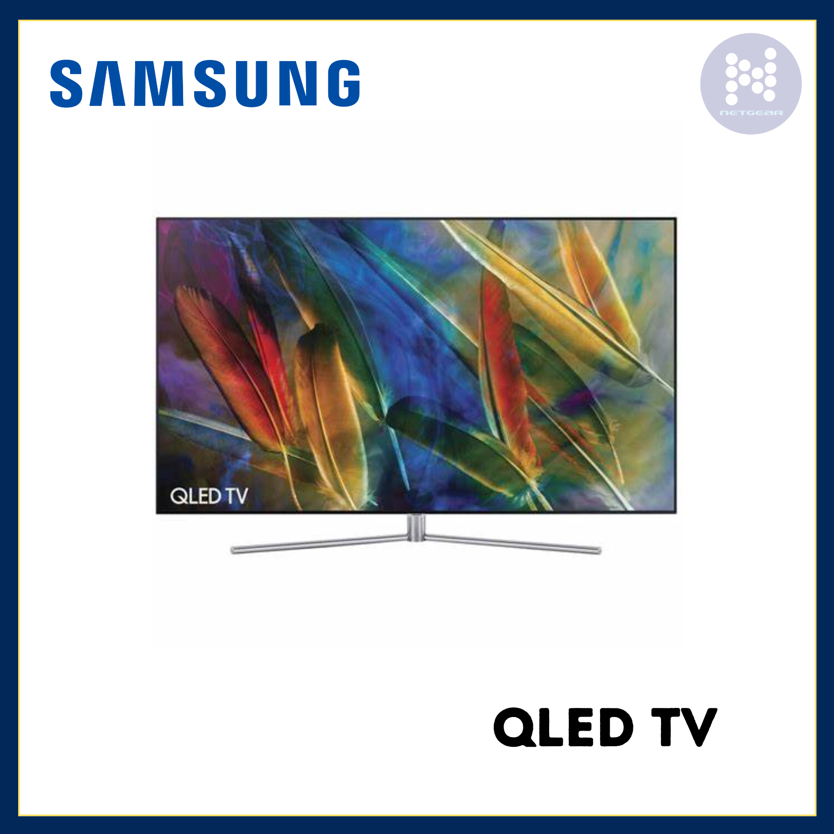 TV SAMSUNG SMART 65IN QLED Q7 2025 – Netgear Gibraltar LTD
